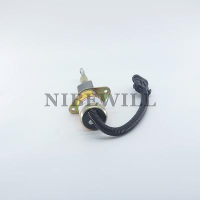 China 3939019 Fuel Shut Off Solenoid 24V Fits Cummins Engine 335LC-7 Excavator for sale