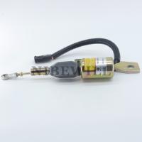 China 3991625 Flameout Solenoid Valve Fuel Shutoff Stop Solenoid for Excavator Bulldozer 24V for sale
