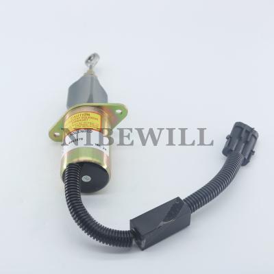 China Fuel Shut Off Solenoid Valve 4942878 3415706 for C-ummins 6CT C8.3L 8.3C ISC Engine for sale