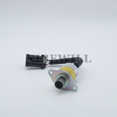 China Flameout Solenoid Valve 6690523 6689826 Fits Excavator 330 533 Diesel Engine Stop Solenoid for sale
