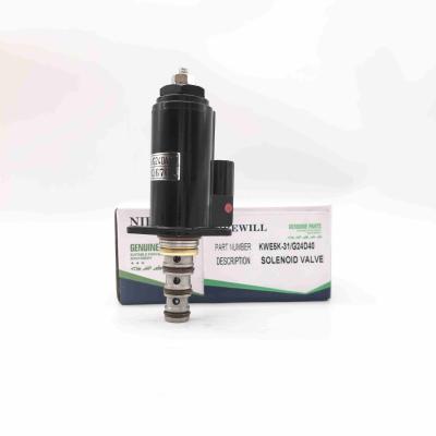 China KWE5K-31 G24D40 Hydraulic Proportional Solenoid Valve 24V for K-Obelco Excavator Parts for sale