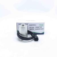 China 12V 24V Hydraulic Pump Solenoid Valve for PC200-7 Excavator Parts New OEM for sale