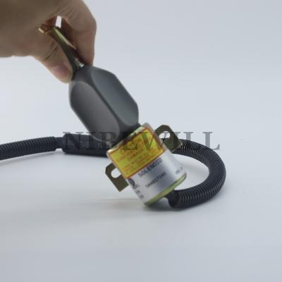 China New OEM Stop Solenoid 12V 24V Shutoff Solenoid Fit for Kobelco E215 Excavator for sale