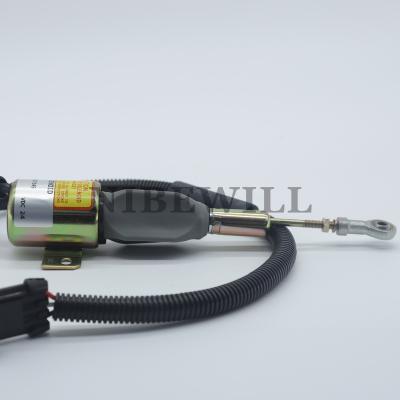 China Stop Solenoid Valve 504017345 12V for Heavy Duty Engine Excavator Electrical Parts for sale