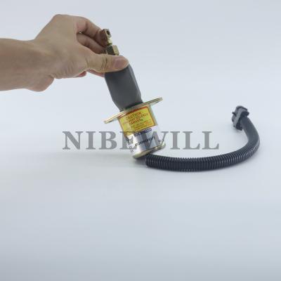 China 12V 24V Fuel Shutoff Solenoid Valve 612600180175 for Weichai Engine 50C 50CN for sale
