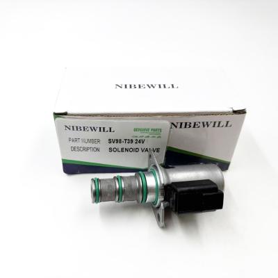 China SV98-T39 24V Hydraulic Solenoid Valve for J-CB 3CX 4CX Backhoe Loader Excavator for sale