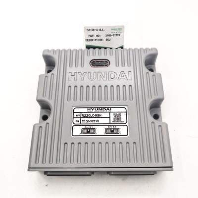 China Hyundai R220LC-9SH MCU Controller 21Q6-32192 OEM New Excavator Bulldozer Parts for sale