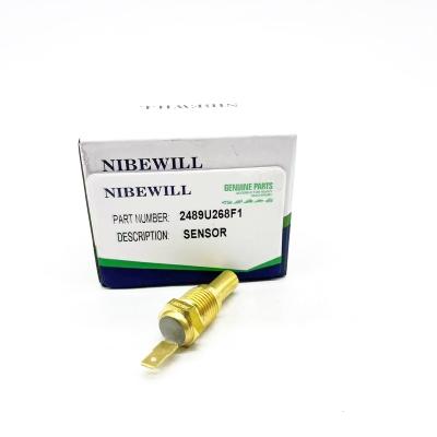 China Water Temperature Sensor 2489U268F1 for Kobelco ED180 SK100 Excavator for sale