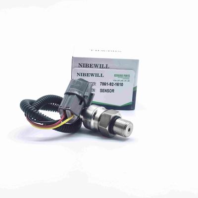 China 7861-92-1610 High Pressure Sensor for Komatsu PC200-6 PC220-6 PC300-6 Excavator for sale