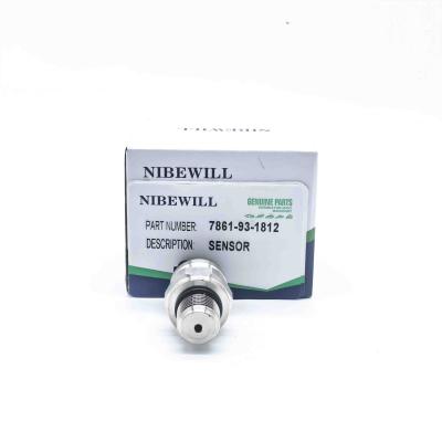 China Pressure Sensor 7861-93-1812 for Komatsu PC200-8 PC350-8 PC300-8 Excavator for sale