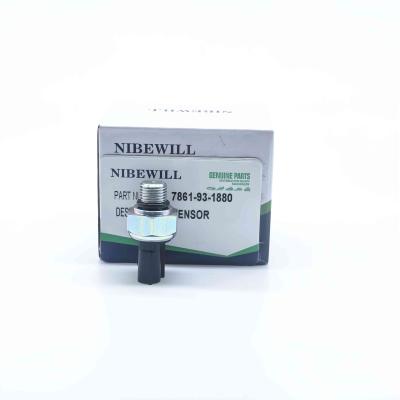 China Oil Pressure Sensor 7861-93-1880 for PC130-8 PC200-8 PC2000-8 Excavator 24V for sale