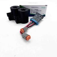 China 87456900 Solenoid Valve Coil Service Kit for Excavator Bulldozer 24V for sale