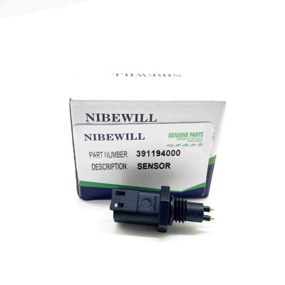 China OEM Filter Water Sensor 391194000 0187-0418 for C-ummins Excavator Parts 24V for sale