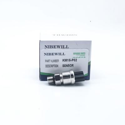 China KM15-P02 Pressure Sensor for Sumitomo SH200 SH210 SH240 Excavator 24V for sale