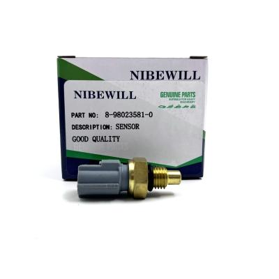 China Water Temperature Sensor 8-98023581-0 for Isuzu 4HK1 6HK1 4JJ1 Engines for sale