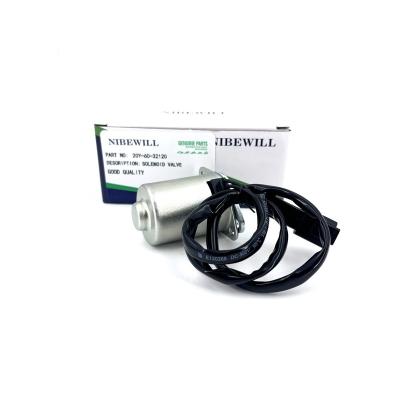 China 24V Solenoid Valve 20Y-60-32120 20Y-60-32121 for PC130F-7 PC200-7 Excavator for sale