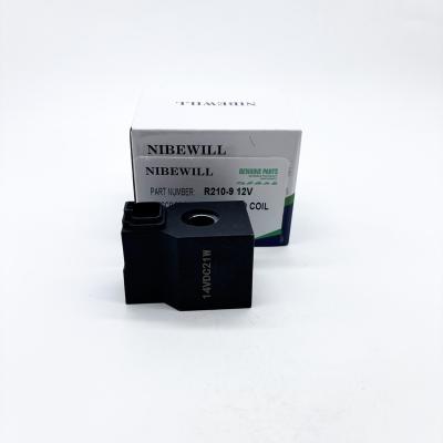 China XKAL-00050 12V OEM and New Solenoid Valve Coil For Hyundai R210-9 Excavator for sale