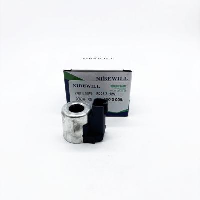 China OEM and New 12V / 24V Solenoid Valve Coil  for Hyundai R225-7 R335-7 for sale