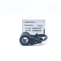 China Solenoid Valve Coil SY55-10 SY60-10 12V 24V 16mm 42mm for Excavator Construction Machinery for sale
