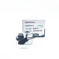 China 60114285 Solenoid Valve Coil for Sany 75 Yuchai 65 230-8 Pilot Safety Lock 24V for sale