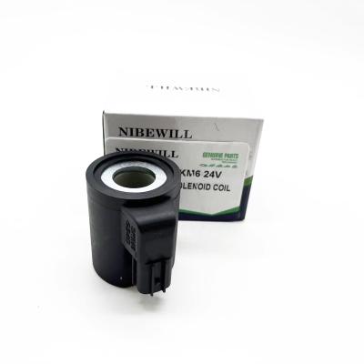 China SKM6 G24D 24VDC Solenoid Valve Coil 20mm Height 55mm for Excavator for sale