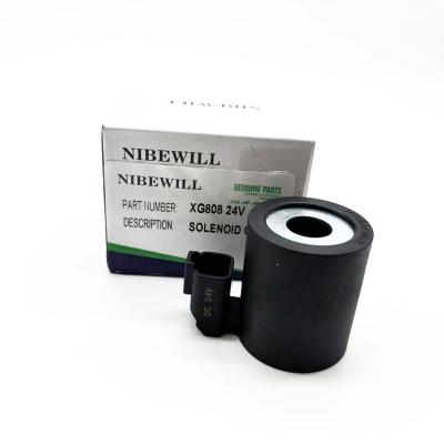 China XG808 Solenoid Valve Coil 4303724 24V DC Replacement for Construction Machinery for sale
