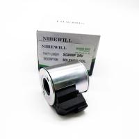 China Solenoid Valve Coil XG808F XG815F XG822F 16mm 50mm for Excavator Construction Machinery for sale