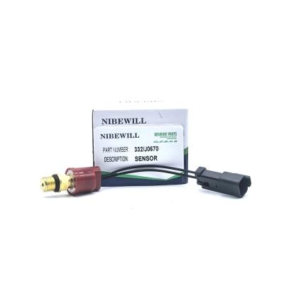China Pressure Switch Sensor Engine Oil Transducer 332-J0670 for Jcb Excavator for sale