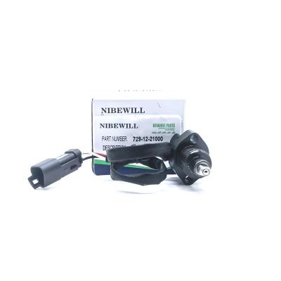 China New 729-12-21000 Pressure Sensor Fits Komatsu PC210-10 Excavator 24V for sale