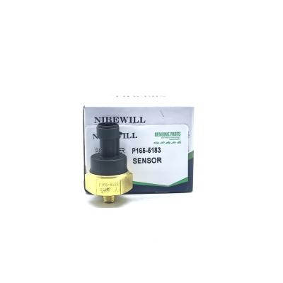 China Fuel Oil Pressure Sensor P165-5183 HZYCKJ for Excavator Bulldozer Construction Machinery 12V for sale
