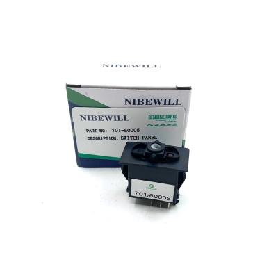 China JCB Panel Switch 701 60005 Rocker Switch 12V 24V for Excavator Bulldozer Construction Vehicle Parts for sale