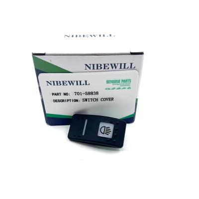 China Rocker Switch Cover 701/58838 for JCB 3CX 4CX 3220 3190 8250 2170 3230 for sale