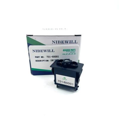 China JCB Cab Switch 701-60001 Rocker Switch for Excavator Bulldozer 12V for sale