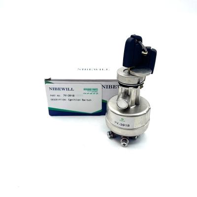 China Starter Ignition Switch 7Y-3918 for Caterpillar 311 312 Excavator 12V 24V for sale