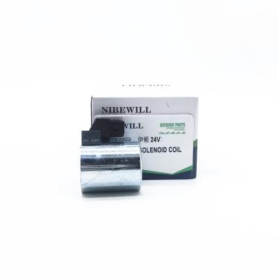 China 24V/12V DC Solenoid Valve Coil OEM and New with 3-18 Month Warranty for Construction Vehicles for sale