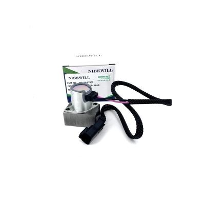 China Hydraulic Pump Solenoid Valve 702-21-57500 for PC200-8 Excavator 24V for sale