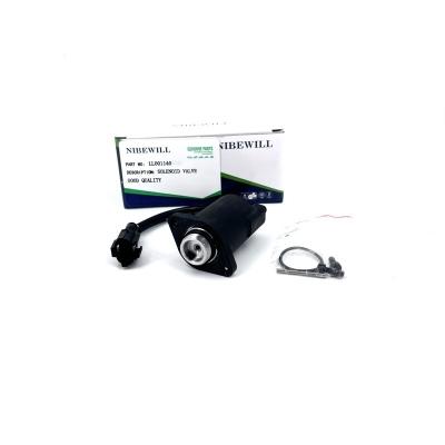 China Bester Quality LL001140 Solenoid Valve for Sumitomo SH350-5 SH240-5 Excavator 24V for sale