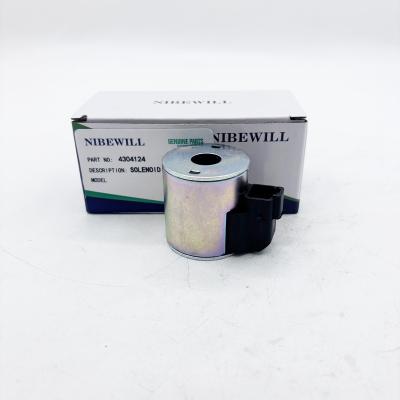 China 12V / 24V Solenoid Valve Coil OEM and New with 3-18 Month Warranty for Hitachi EX40 EX45 Excavator for sale