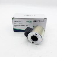 China 12V / 24V Solenoid Valve Coil OEM and New with 3-18 Month Warranty for Hitachi EX40 EX45 Excavator for sale
