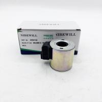 China 12V / 24V Solenoid Valve Coil OEM and New with 3-18 Month Warranty for Hitachi EX40 EX45 Excavator for sale
