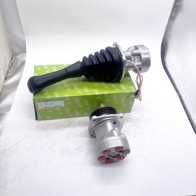 China Joystick Assembly PV48K1336 PV48K1337 For XCMG XE470 Excavator Pilot Operating Handle for sale