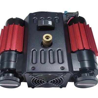 China Twin Air Compressor W/Extension Kit-for Tires Lockers Horns & Air Tools High-Power Easy Installation for sale