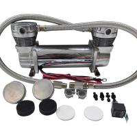 China 480C-TCC Carteeair Twin Cylinder Air Suspension Compressor New High Flow Air Pump for Trucks Model for sale