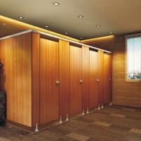 China Waterproof Toilet Partition Cubicle 12mm 18mm Bathroom Stall Dividers for sale