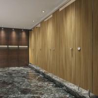 China 12mm Thickness HPL Toilet Cubicles Customizable Toilet Partitioning for sale