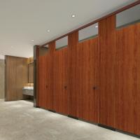China European Standard Toilet Cubicle Walls 18mm Thickness HPL Cubicle for sale