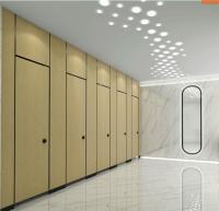 China European Standard Toilet Cubicle Walls 18mm Thickness HPL Cubicle for sale