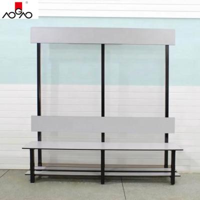China Customizable HPL Table Top Red Workbench HPL Top Glossy Surface for sale