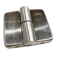 China Polish Satin Bathroom Partition Hardware Bathroom Stall Door Hinges for sale