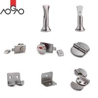 China OEM Global Bathroom Partition Parts Beveled Finish Toilet Partition Latch for sale